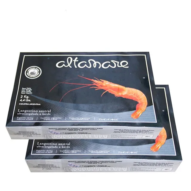 Frozen Shrimp Carton with Low Price - Durable & Recyclable