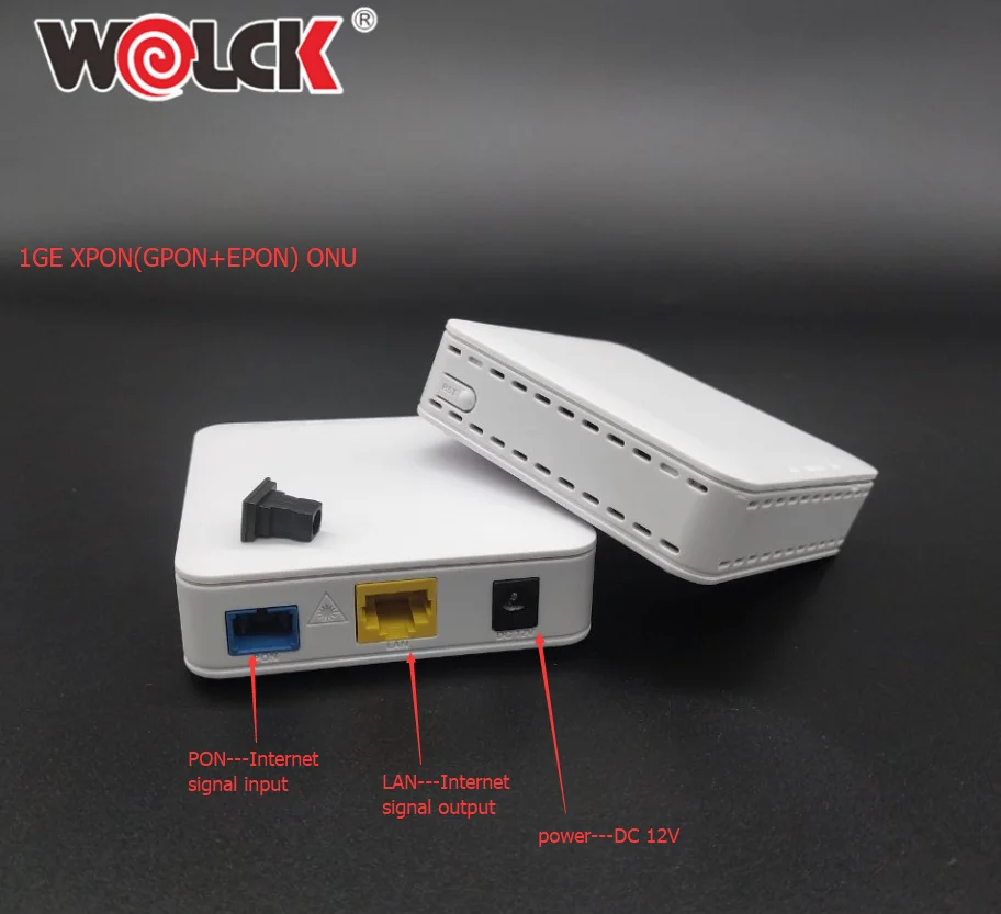 Xpon Onu 1ge Single Port Fiber Optical Network Unit10/100/1000m Fiber ...