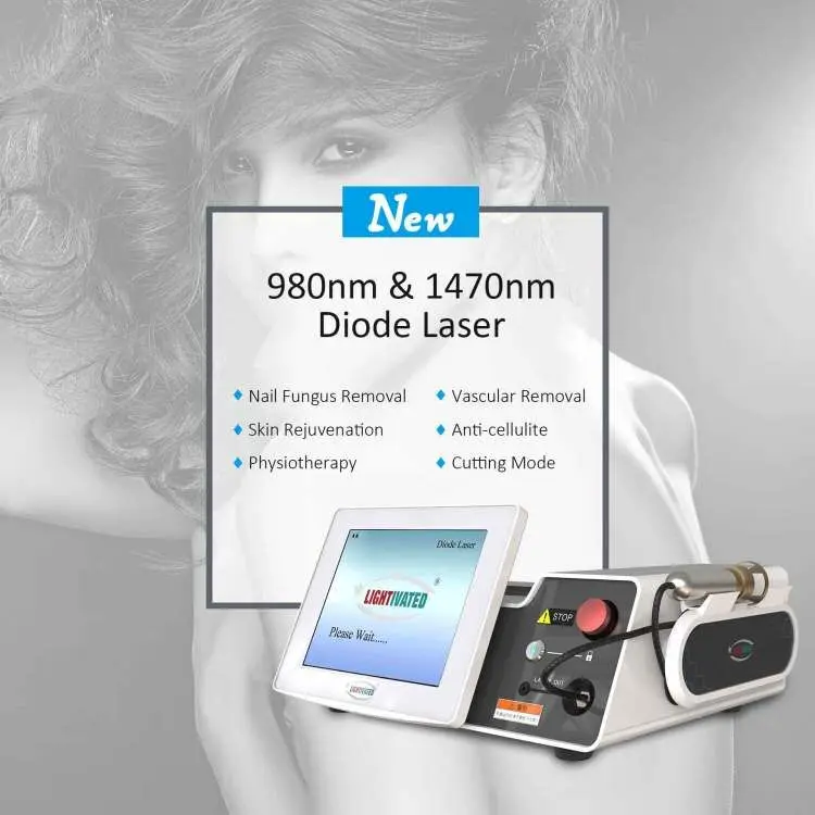 New 980nm1470nm Dual-wavelength Laser Lipolysis Vein Removal Laser ...