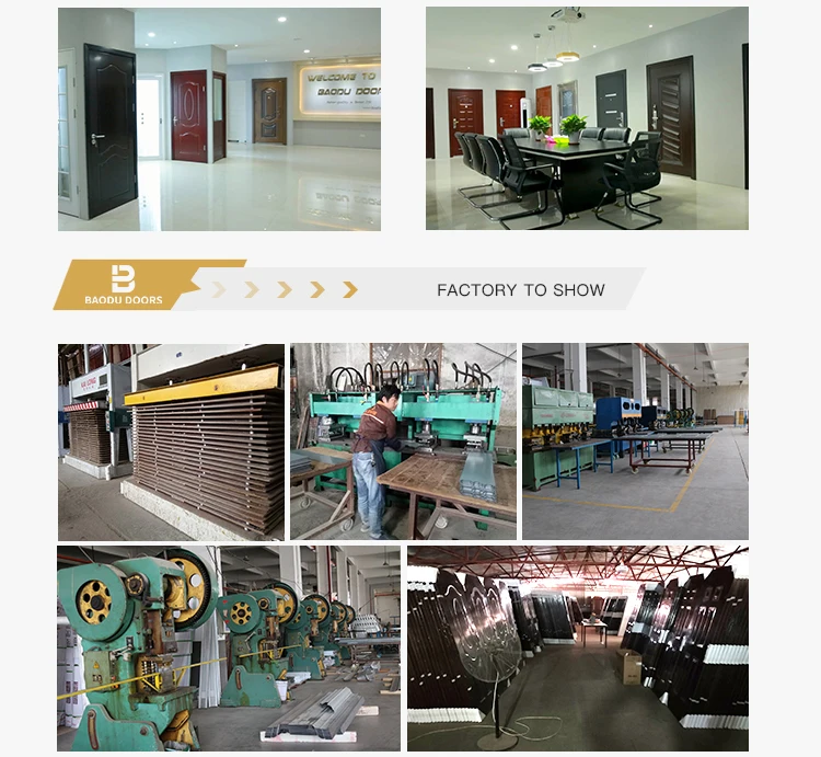 Six Panel American Steel Door Made In Zhejiang,Hollow Mental Panel With ...