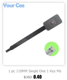 1X5 Matrix Keyboard - 5 Numeric Keys with LED Membrane