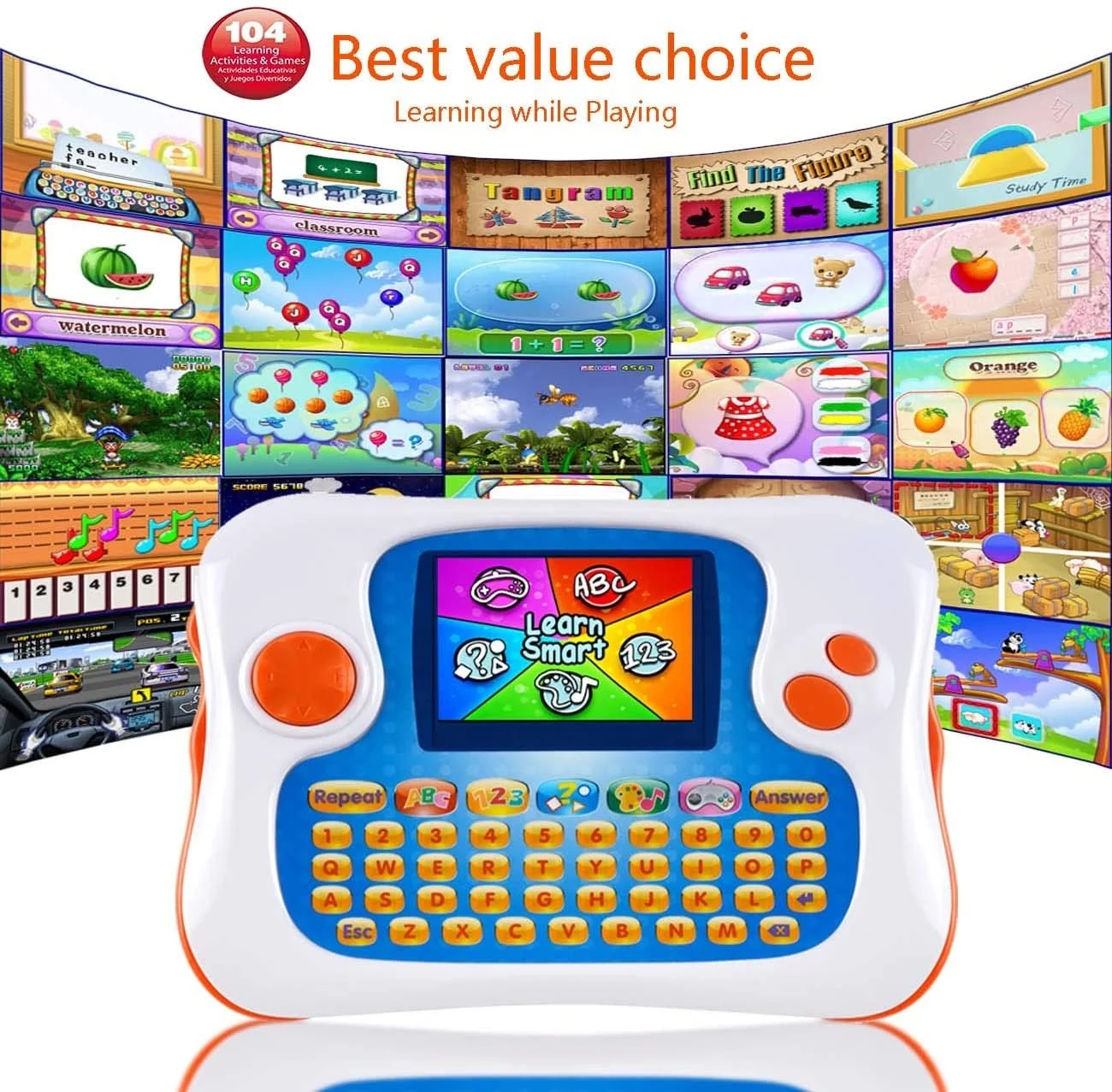 Bilingual Educational Toys - Smart Learning Pad for Kids