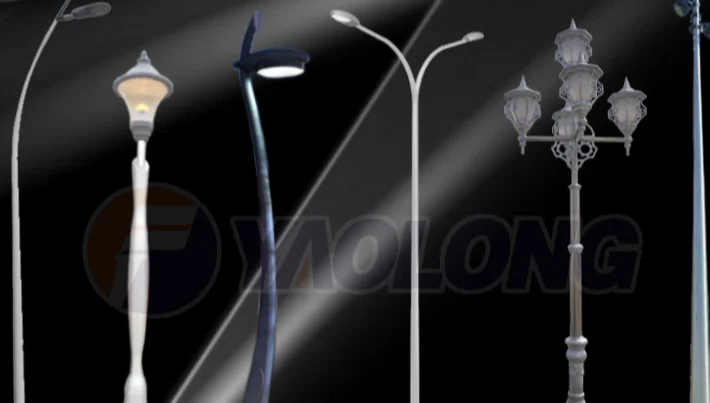 8 Meter Height Street Double Arm/single Arm Aluminium Electric Street ...