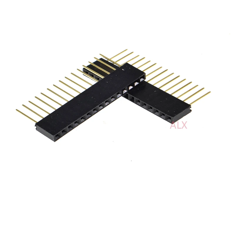 15 PIN Single Row Straight FEMALE PIN HEADER 2.54MM PITCH