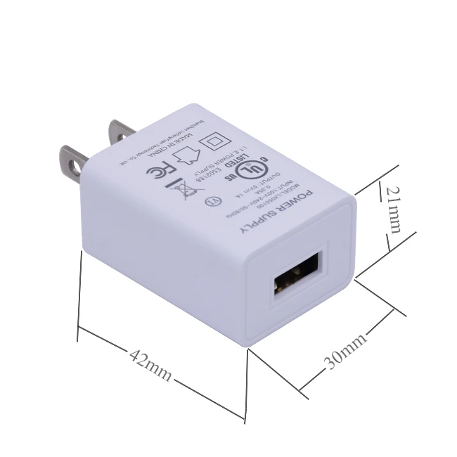 Universal 5v Wall Socket Power Adapter 5v 2.4a Power Charger Usb ...