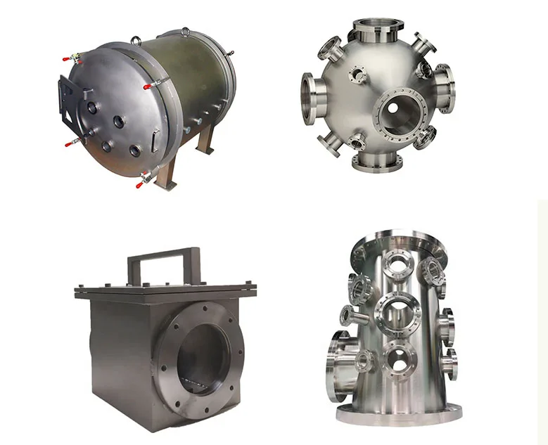 Customized Ss 304 Ultra High And High Vacuum Lab Vacuum Chamber - Buy ...