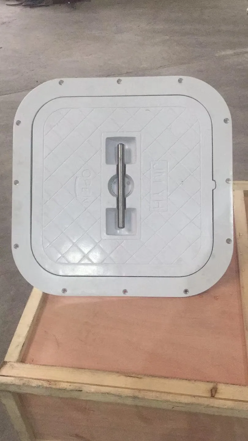 Custom Aluminum Flush Type Watertight Hatch Cover by DOWIN