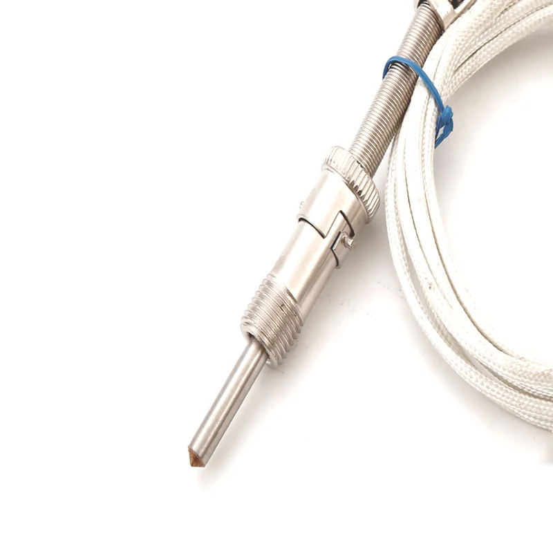 K Type Spring Temperature Sensor Thermocouple WRNT-202