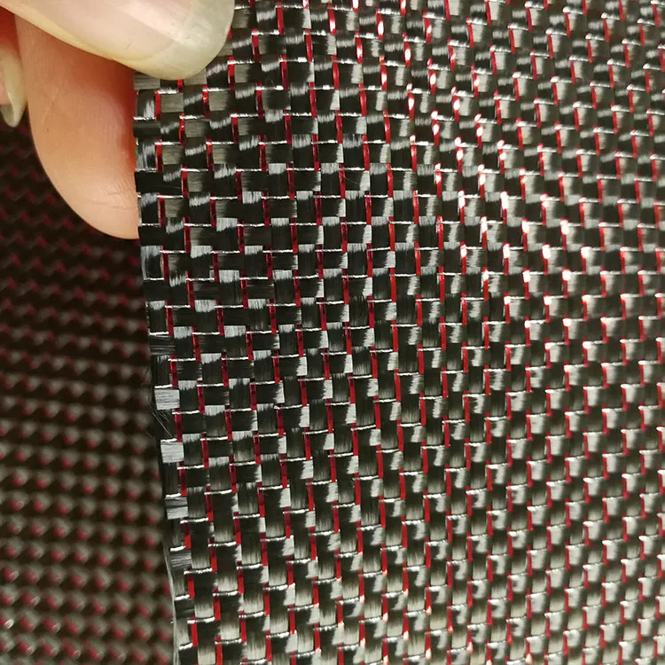 Colorful Carbon Fiber Fabric for Bags & Apparel - OEM Available