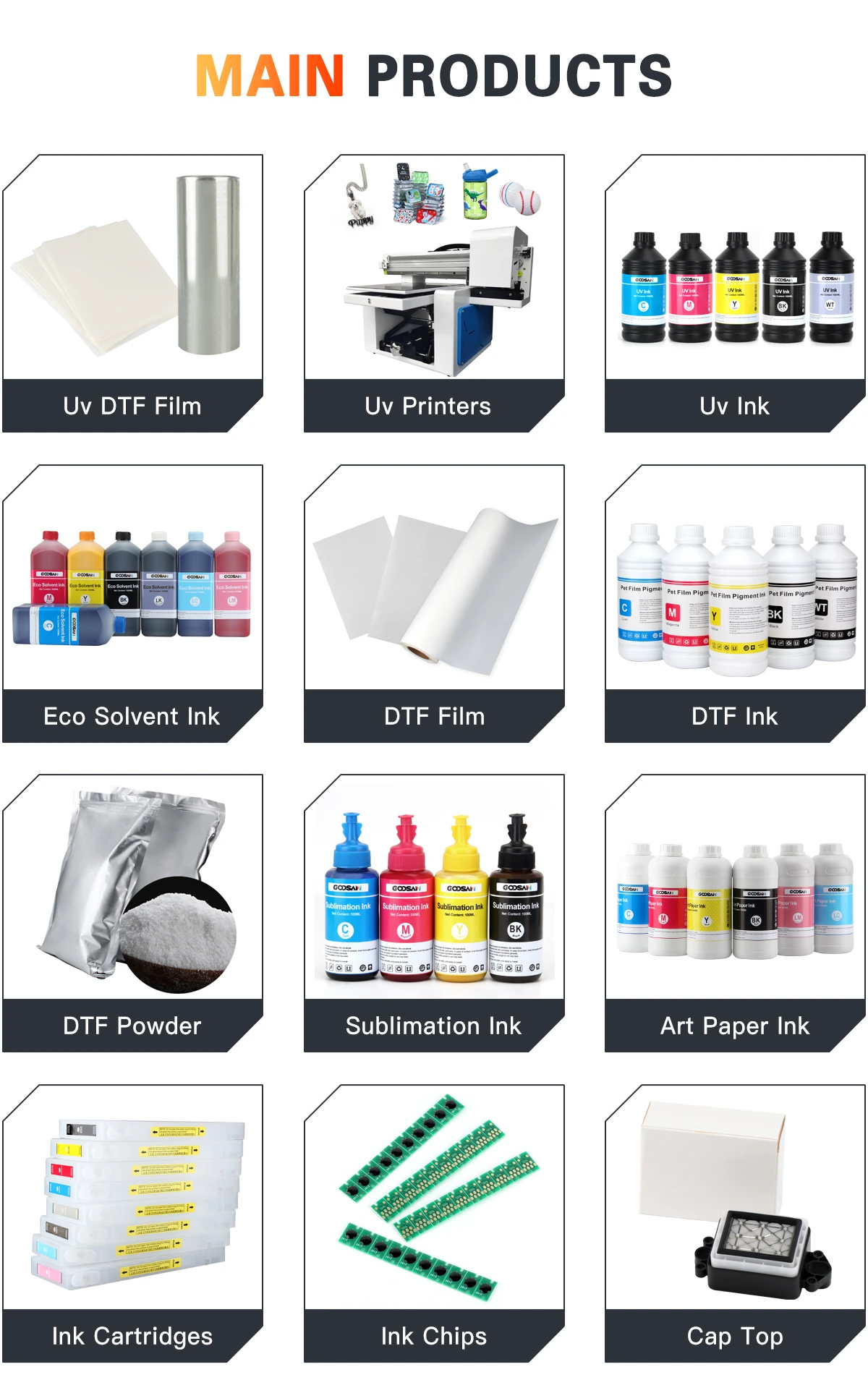 Shenzhen Goosam Technology Co., Ltd. - Inkjet Ink, Digital Textile Ink