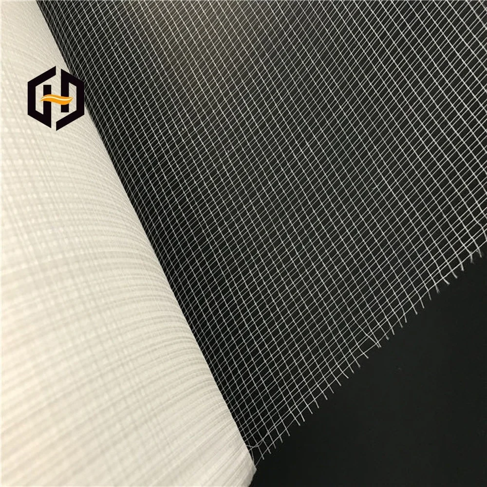 Warp Knitted Greige Cloth Weft Insert 100% Polyester Tidy Scrim Fabric ...