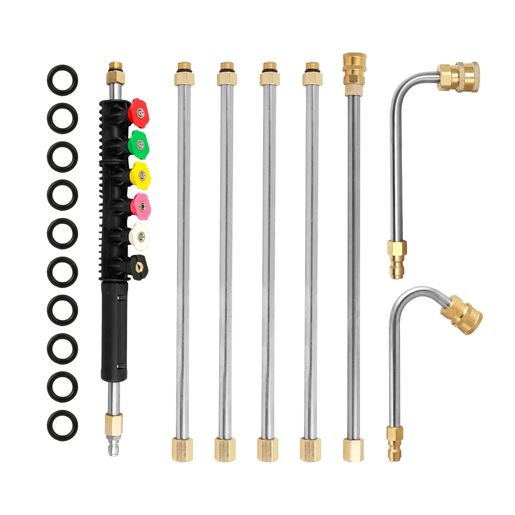 90 Degrees U Curved Connecting Rod - 4000 PSI Pressure Washer Extension ...