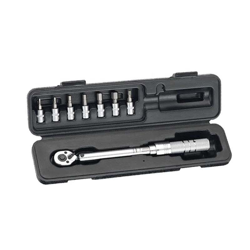 64 Teeth Ratchet Head 1/4 Inch Socket Bit Mini Torque Wrench Set - Buy ...