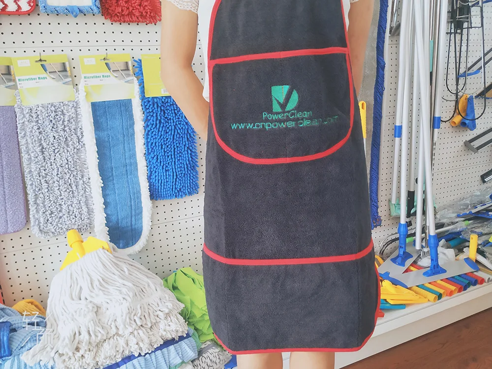 Black Apron For Washing Car Care Your Cloths From Water And Dirt ...