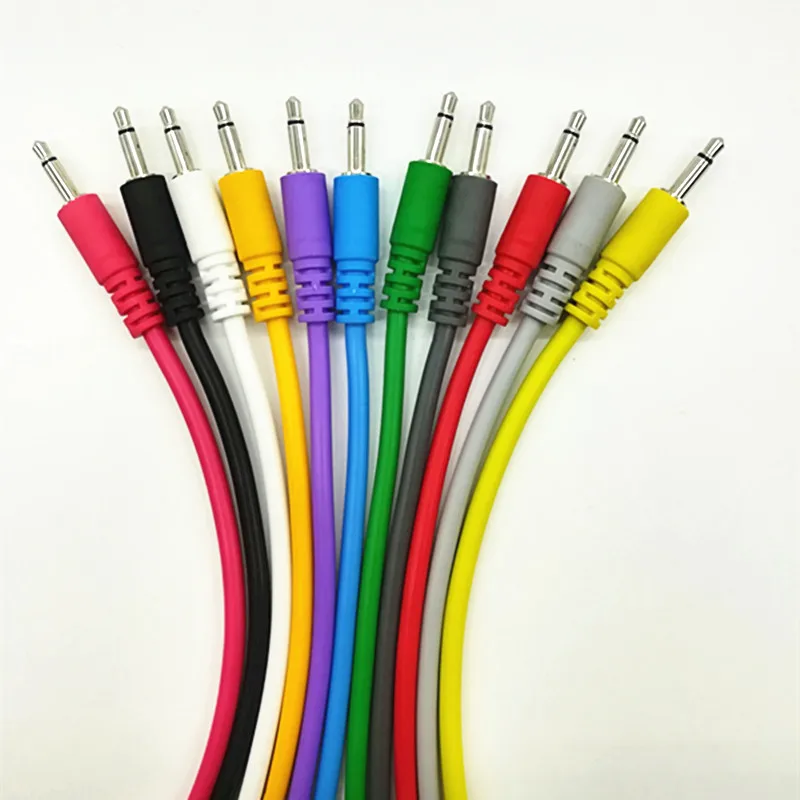 1m 3.5mm 4-Pole Aux Audio Jack Connector Cable White