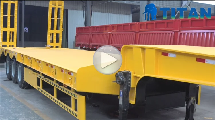 TITAN 9 Axles Heavy Duty Low Loader for 150 Ton Transport