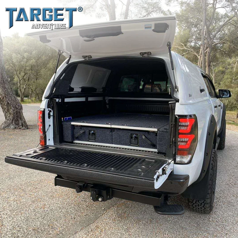 Heavy-Duty Jeep SUV Pickup Truck Tail Storage Drawer, Durable Tool Box ...