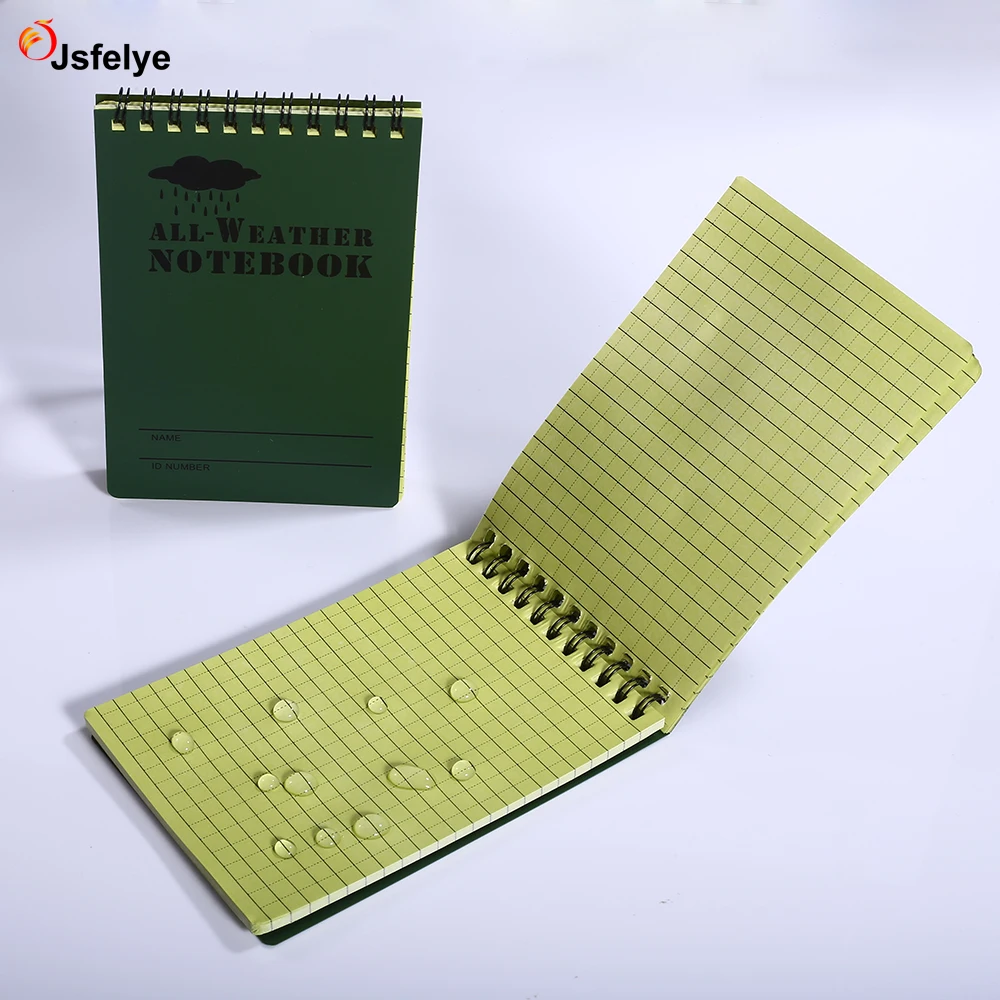 Black Write In The Rain All-weather 4" X 6" Top-spiral Notebook - Buy 4 ...