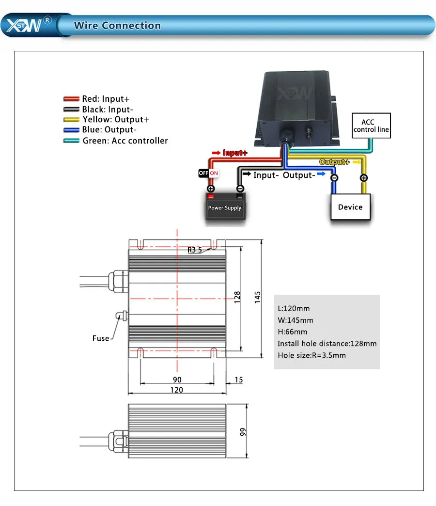 Isolated Voltage Regulator 48v 60v 72v 90v To 12v Dcdc Buck Converter ...