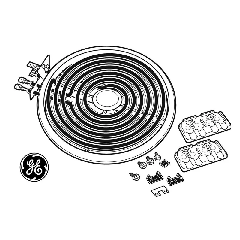 Wb30x356 Burner Heating Element 5 Turn 1325w 240v Use 229500 Drip Pan ...