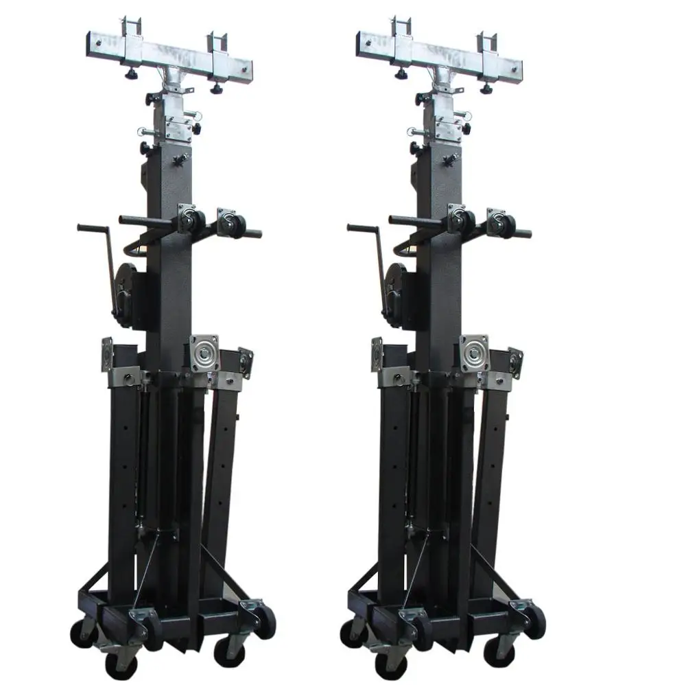 Heavy Duty Truss Lifting Tower Steel Crank Up Stand Lifter - Buy Steel ...