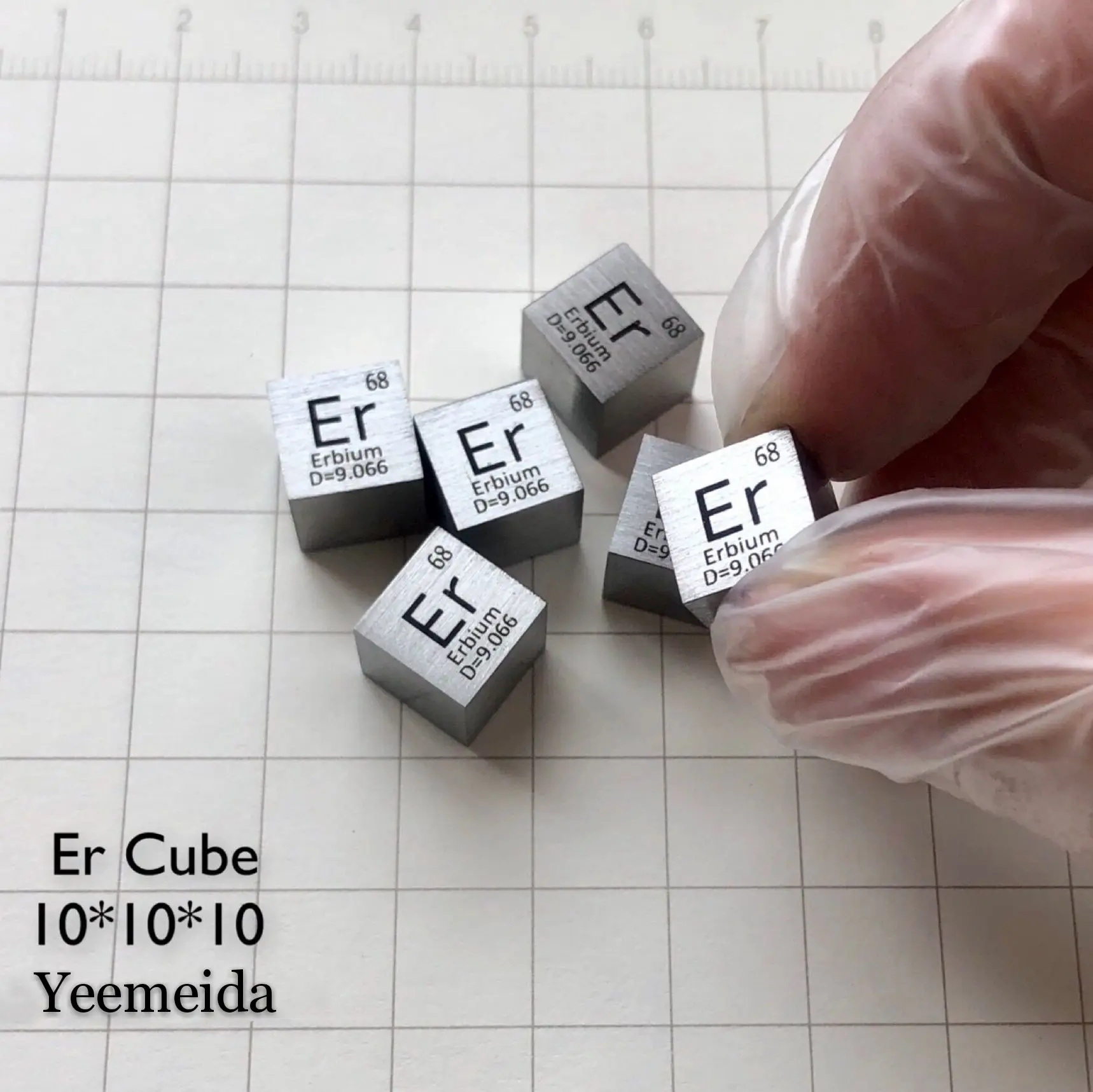 Rare Earth Metal Element Cubes - Perfect for Collections