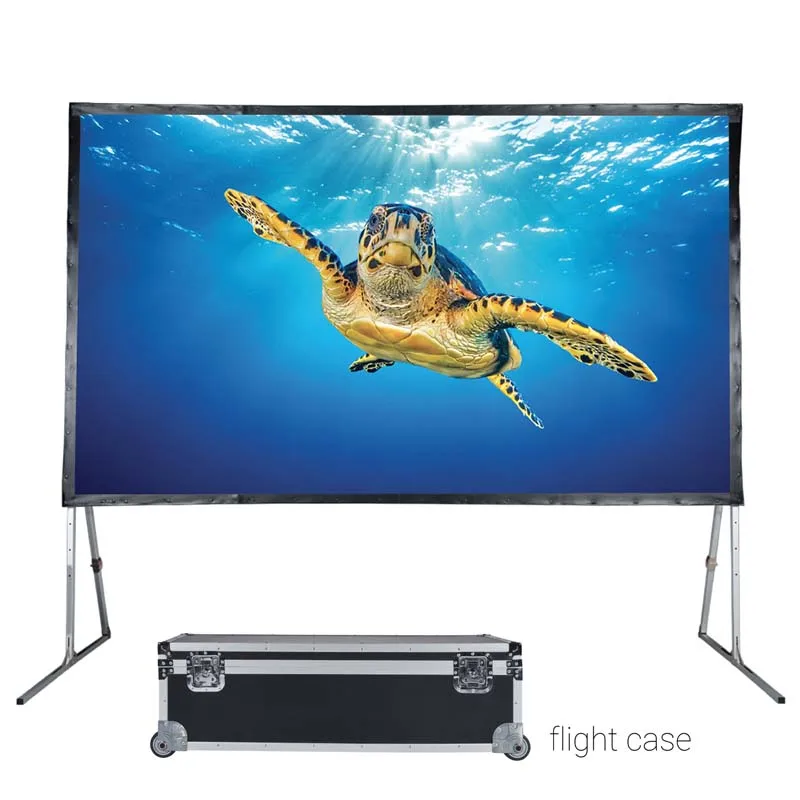 Xinjieke Fast Folding Portable Screen Projector Film With Stand 150inch ...