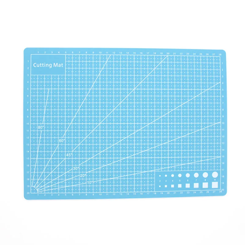 A4 Pvc Cutting Mat Cutting Pad Patchwork Double Printed Self Healing ...
