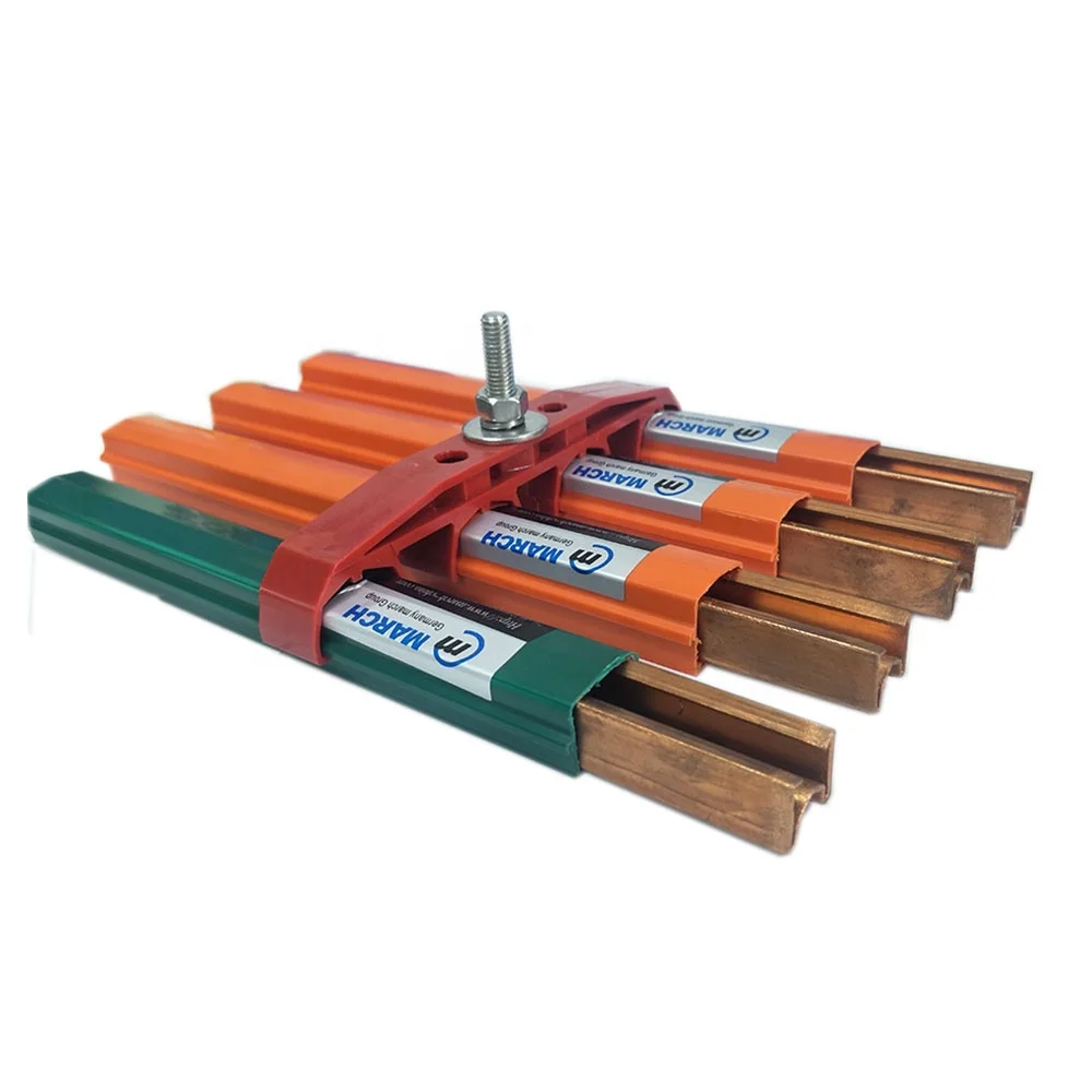 High Quality Single Conductor Rail Copper Busbar For Overhead Crane ...