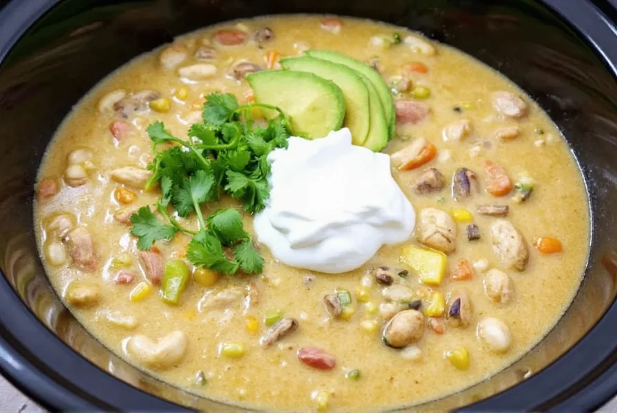Crock Pot Chicken Chili: Dried Beans & Flavor Secrets