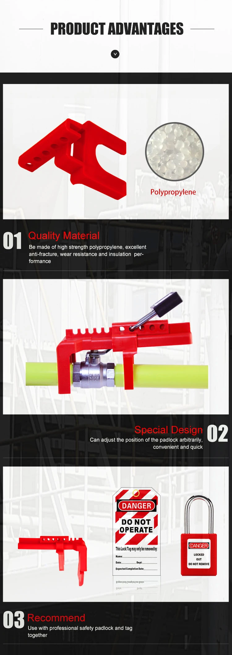 Lockout Tagout Supplier | Valve Lockout Tagout - Buy Lockout valve ...