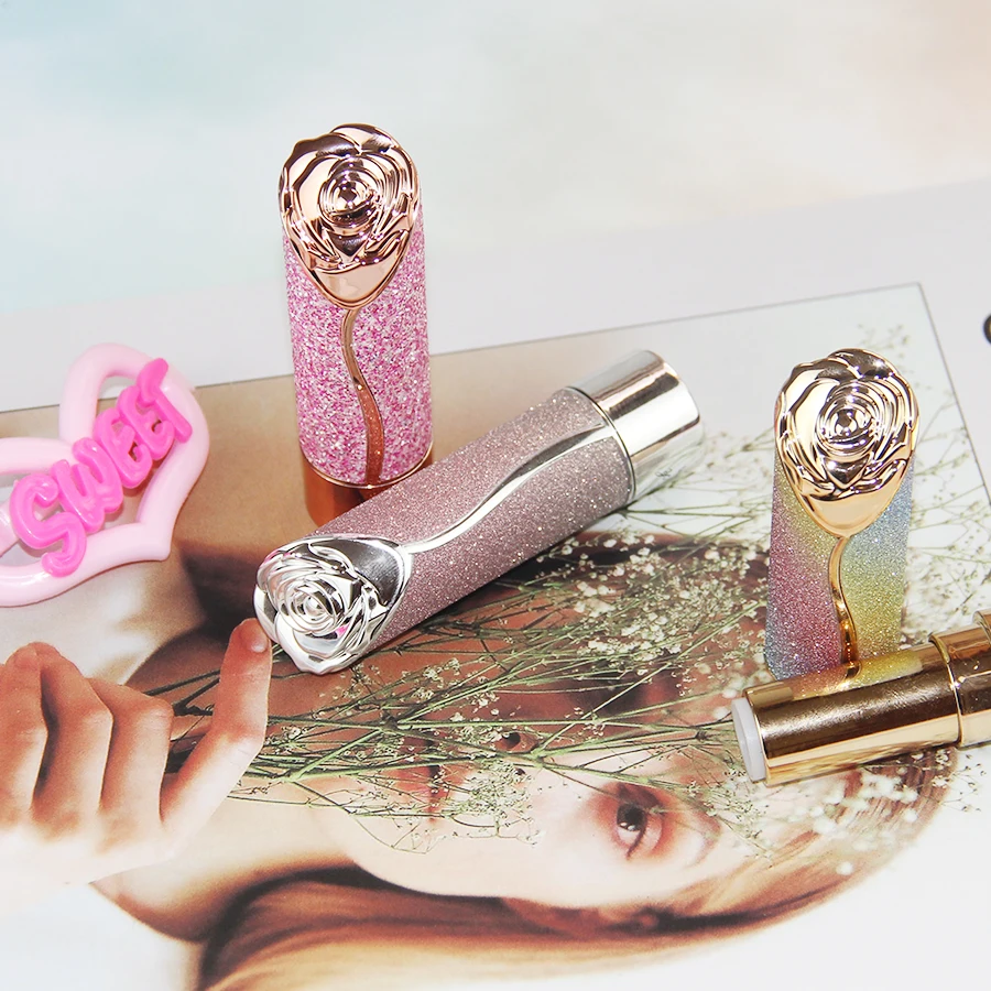 Custom Cosmetic Makeup Lip Stick Container Case Bottle Luxury Lipstick ...