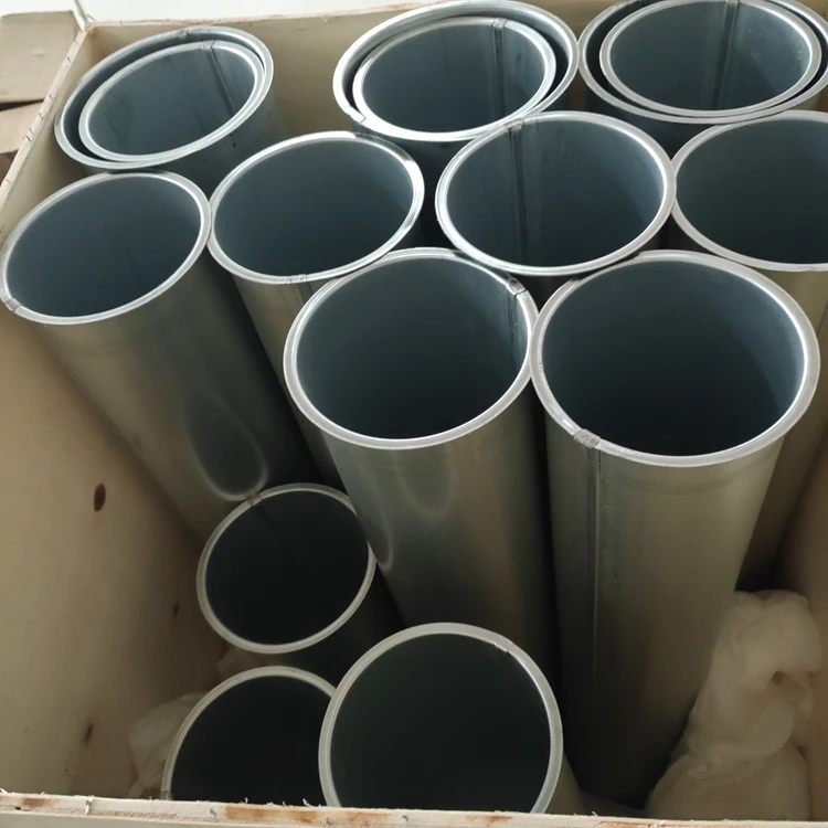 Industrial Mild Steel Powder Coated Ducting Steel Pipe For Process ...
