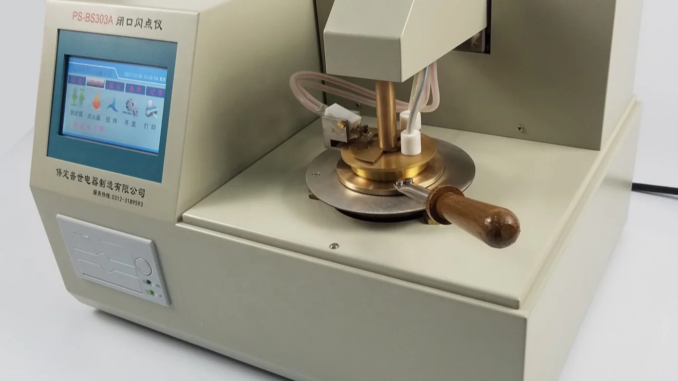 Automatic Astm D93 Pensky Martens Closed Cup Flash Point Tester D93 And ...