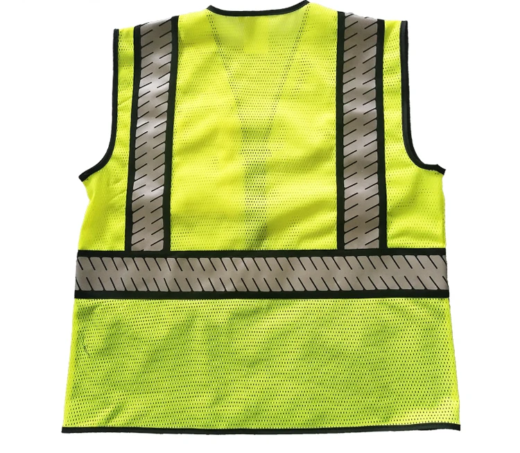 ZUJA Senior Engineer Breathable Safety Vests - High Visibility