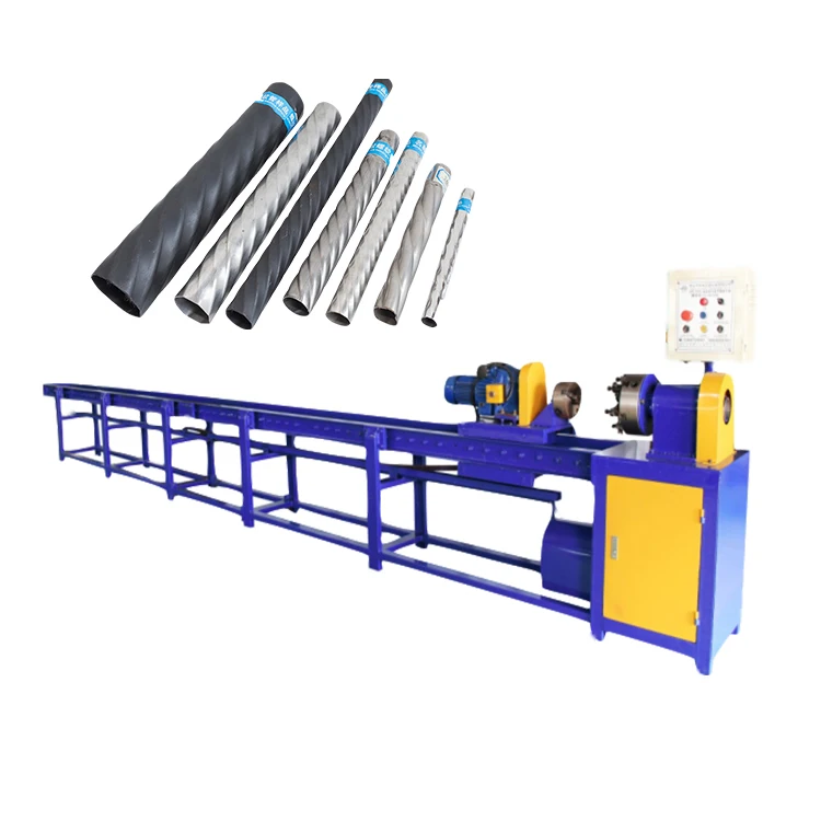 Metal Tube Threading Machine Twisting Pipe For Decoration Equipment ...