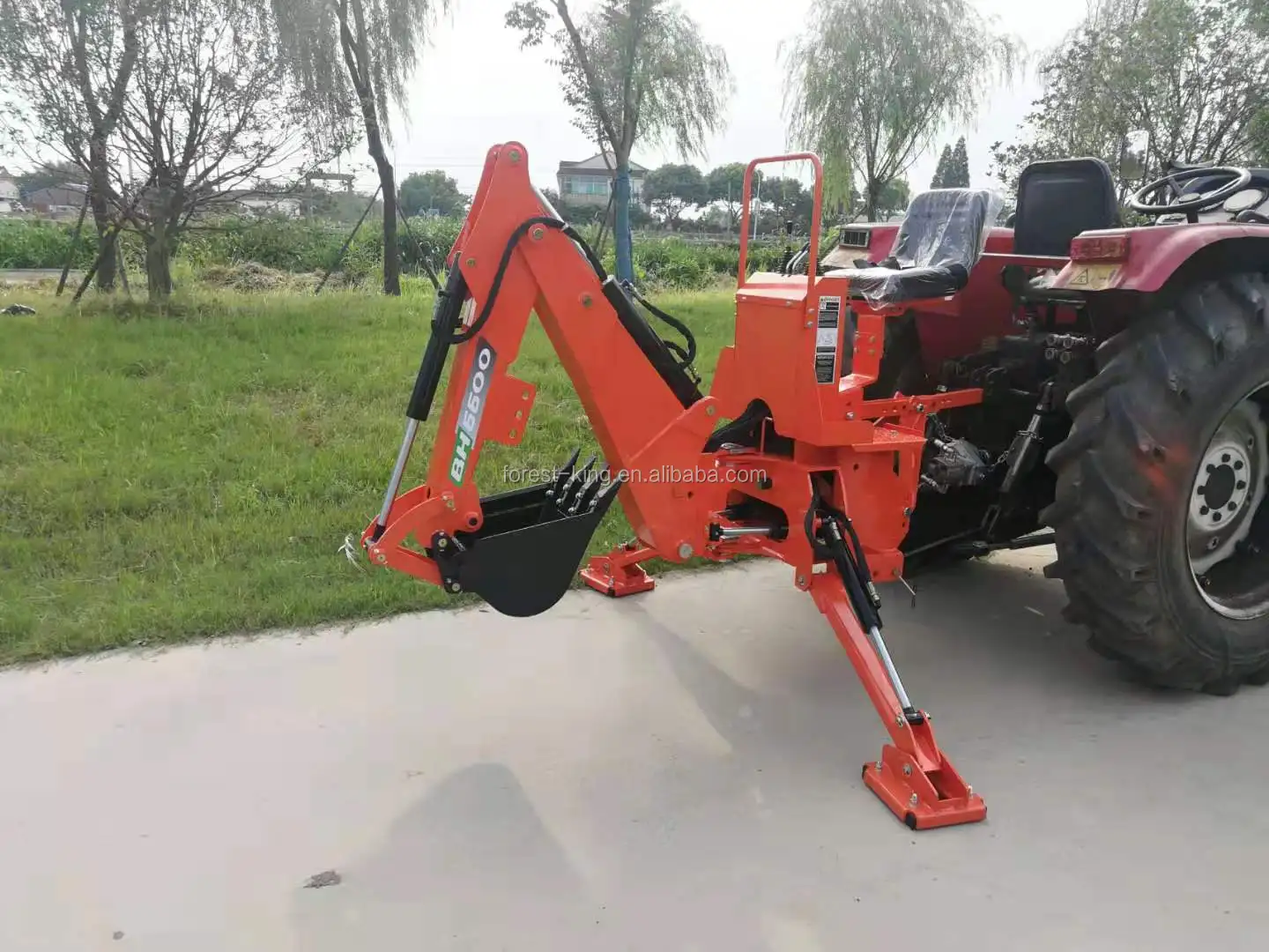 Mini Tractor Loader Backhoe - High Digging Power & Versatility