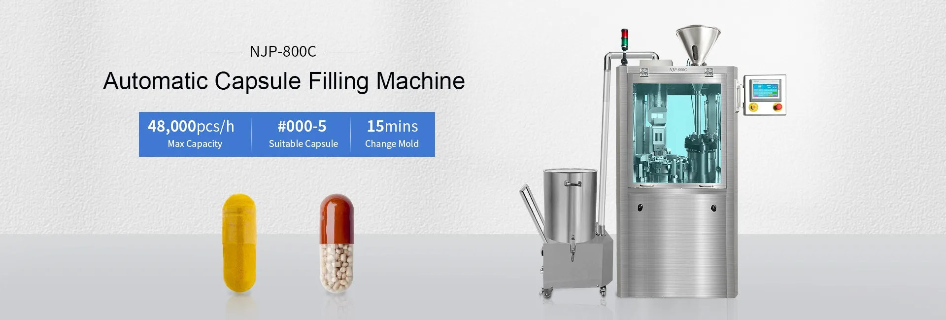 Guangzhou Ruida Packing Machinery Co., Ltd. - Capsule Filling Machine, Tablet Press Machine