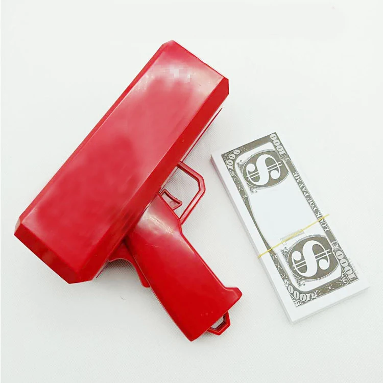 Super Cool Cash Cannon Gun Party Celebration Play Toys High Quality ...