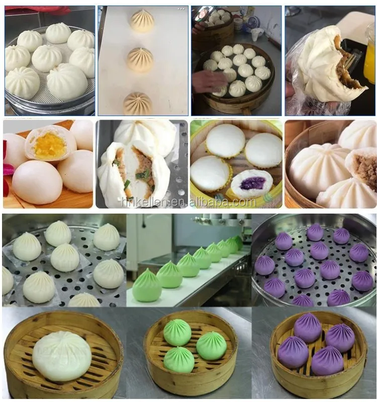 Dim Sum Siopao Steamed Stuffed Bun Making Machine for Nepal Momo