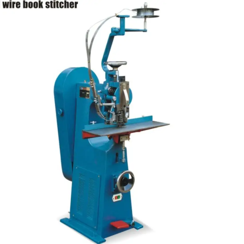Heavy Duty 2cm Thickness Single Head Wire Book Stitcher Machine ...