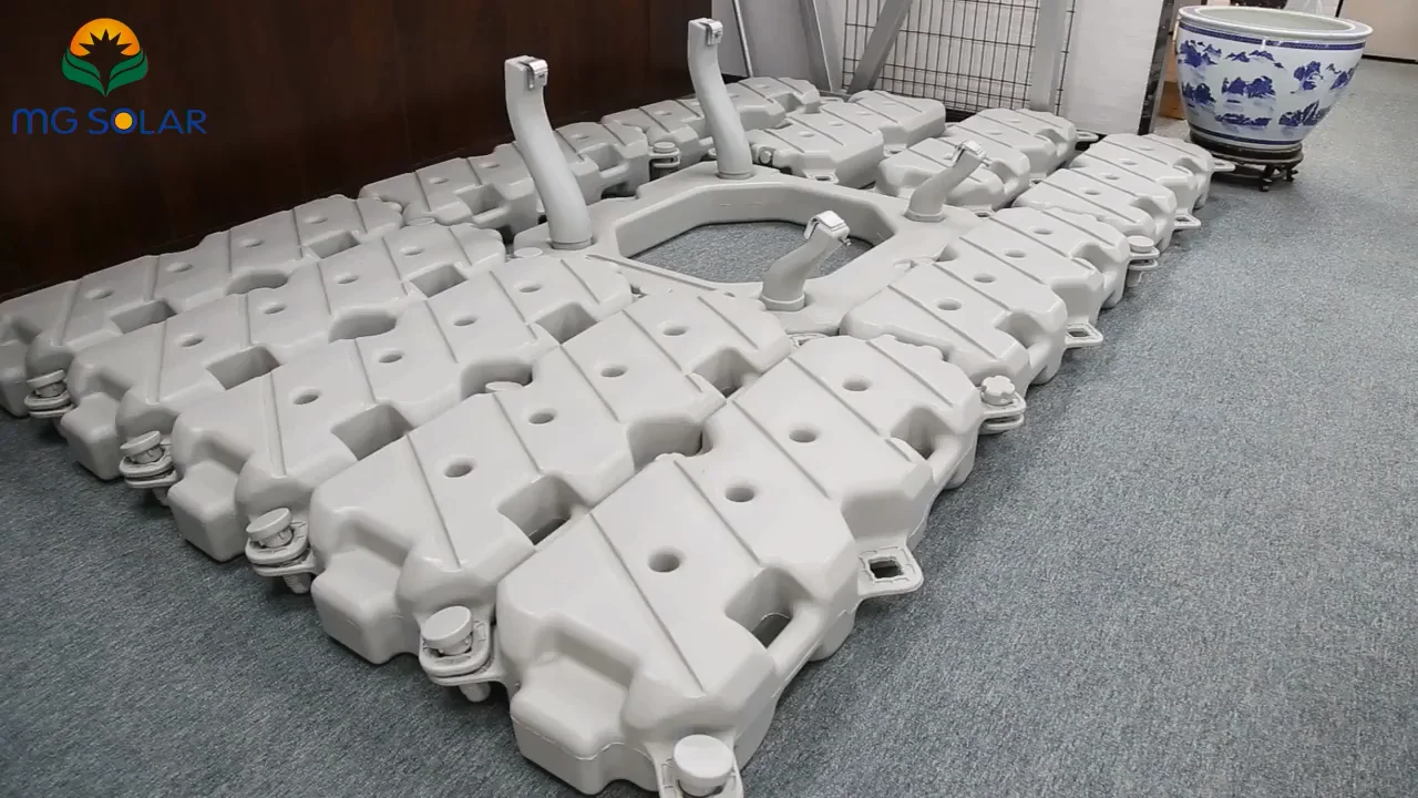 Mg Solar Panel Floating Mounting Structure Solar Floating System - Buy ...