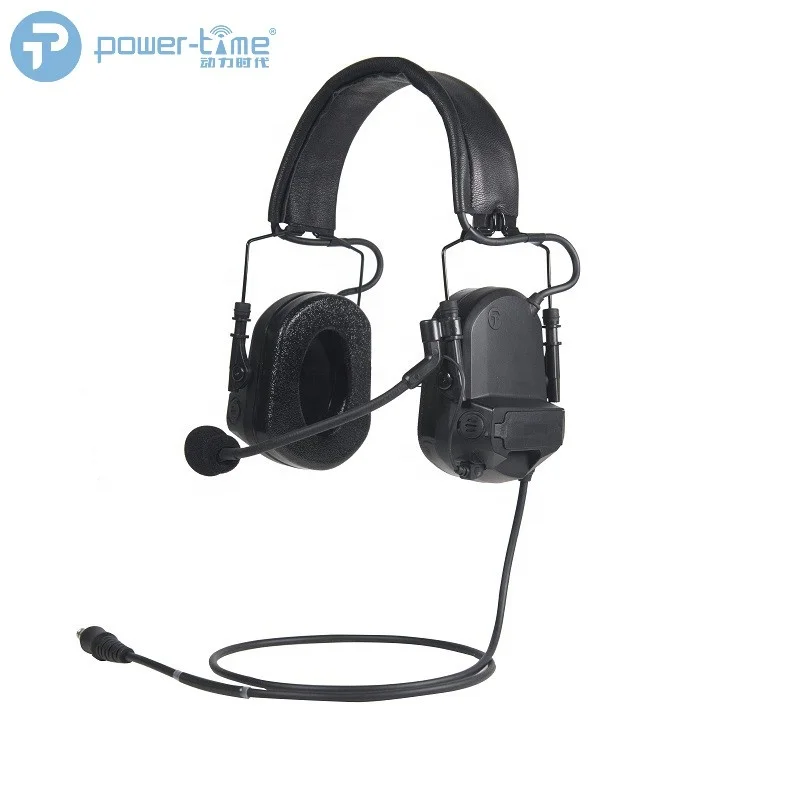 Situational Combat Tactical Hearing Defender Headset for Sepura Walkie ...