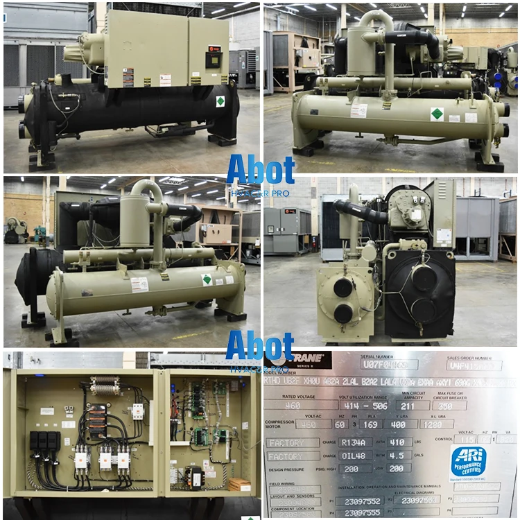 Trane Rotary Screw Chiller RTHD Series 50Hz/60Hz for Industrial Cooling ...