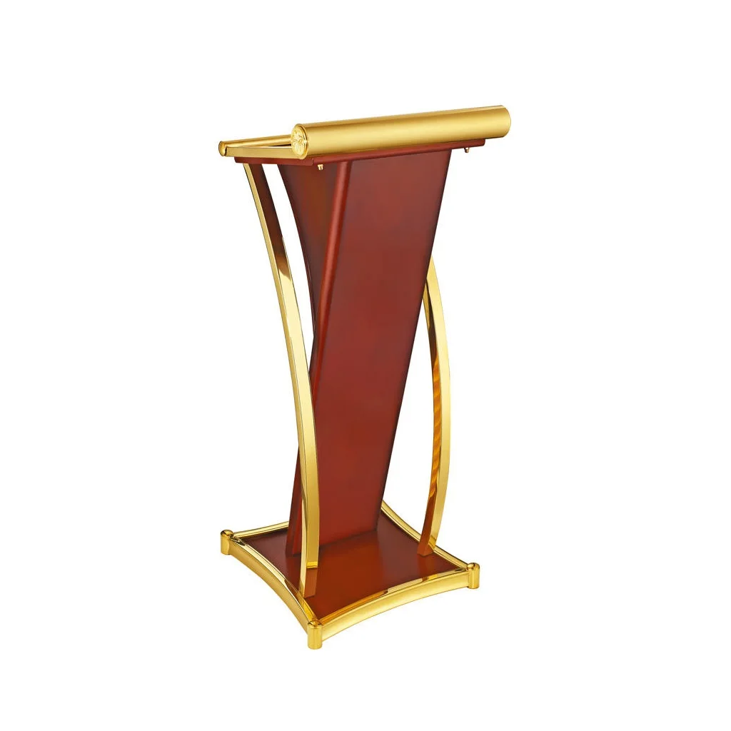 Modern Stainless Steel Lectern Podium for Hotels & Restaurants ...