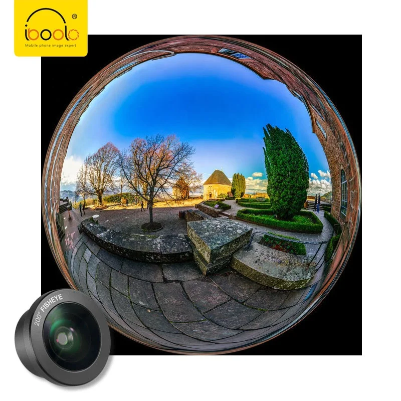 360 Panorama Lens Iboolo 200 Degree Fisheye Lens For Projector - Buy 190 Degree Fisheye Lens,360 ...