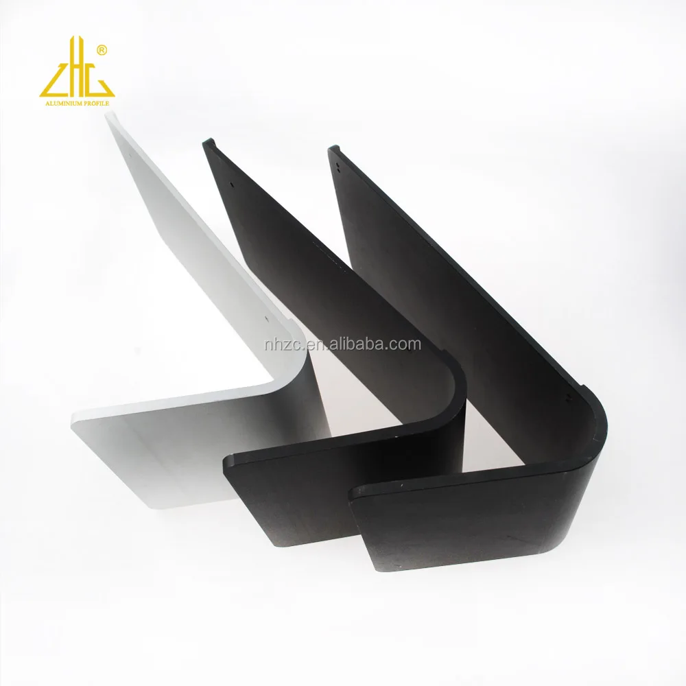 Anodizing Black White Aluminum Profile For Signage / Outdoor Billboard ...