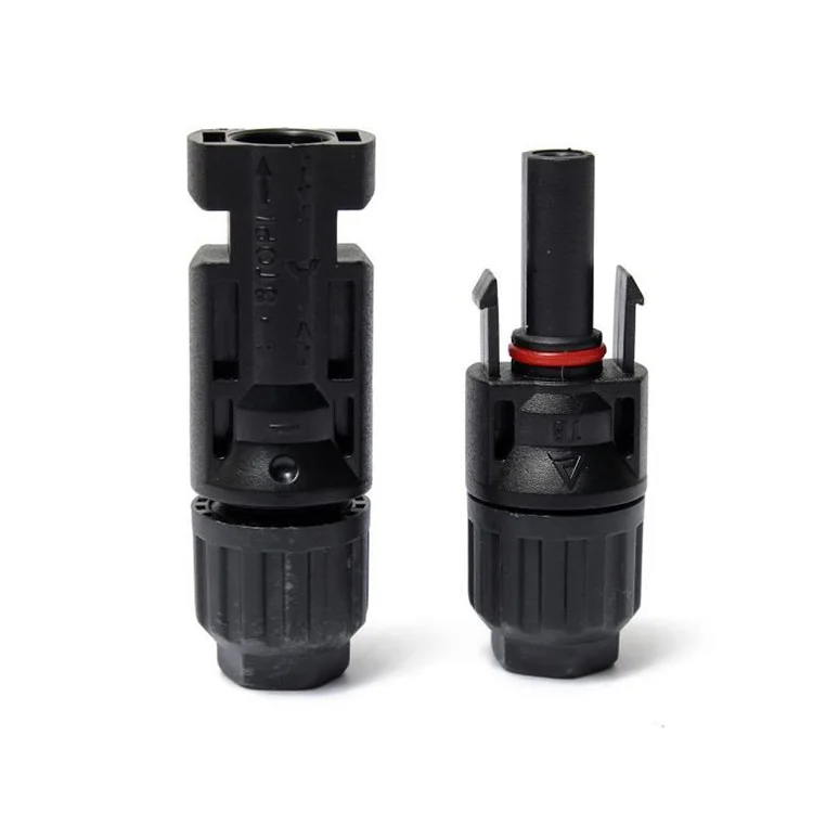 Male / Female Waterproof Seal Solar Panel Cable Connectors - Buy Solar ...