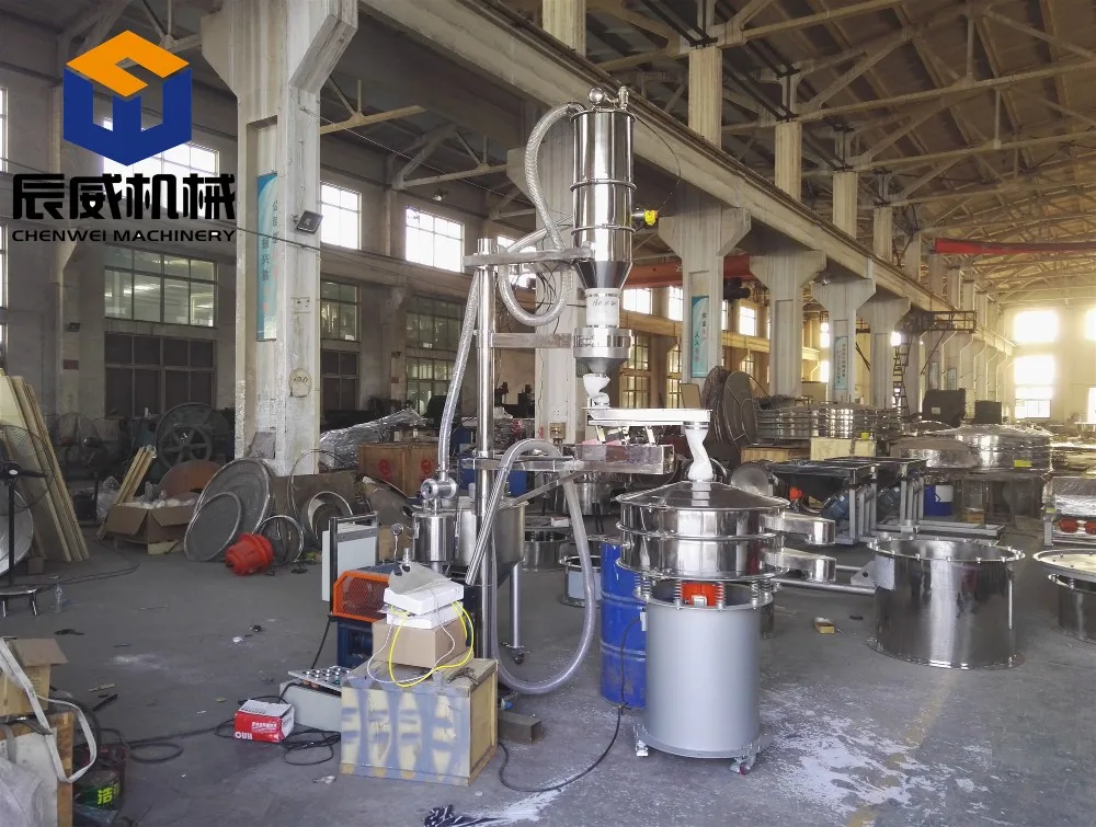 Efficient Loading and Unloading with Electric Vacuum Conveyor for Starch