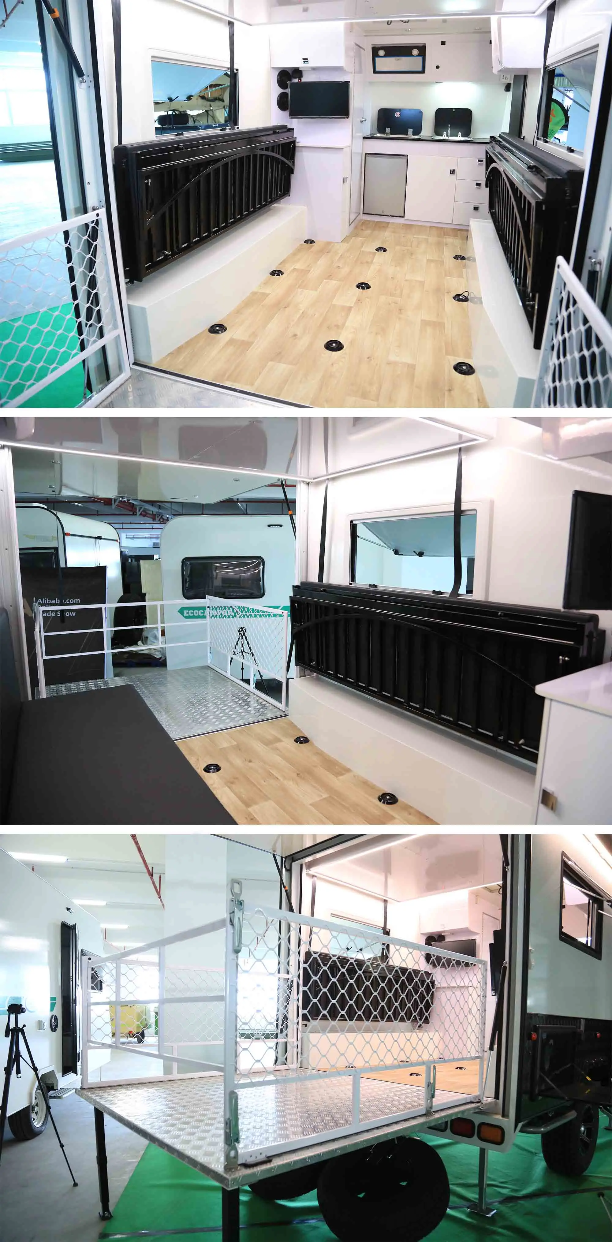 Manley ORV 12ft Top Custom off Road Toy Haulers Camper Trailer